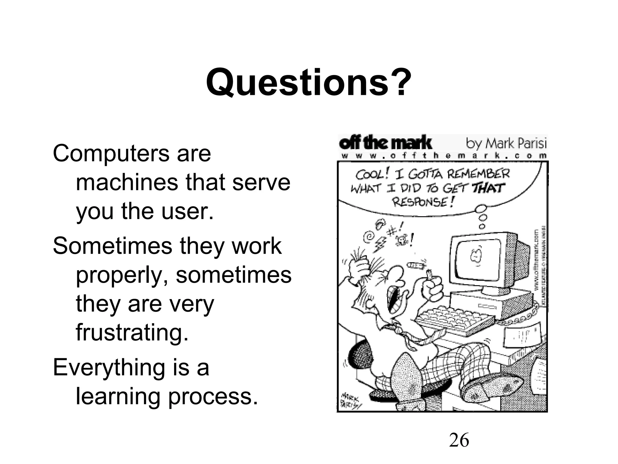 Basic Computer Class 1 Ppt