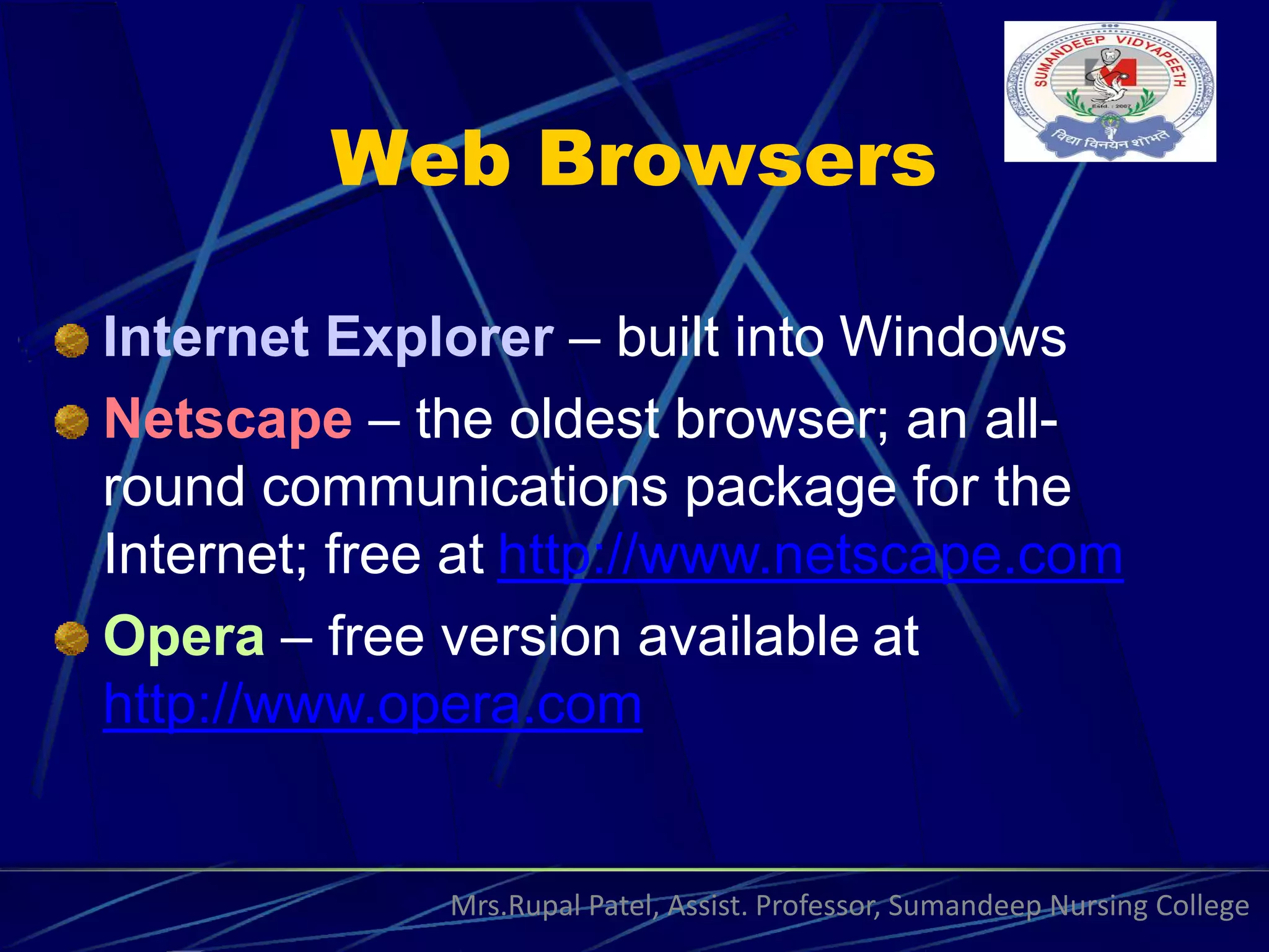 Basic computer concepts | PPTX | Operating Systems | Computer Software and Applications