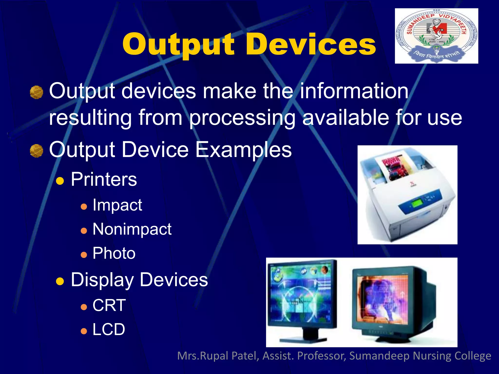 Basic computer concepts | PPTX | Operating Systems | Computer Software and Applications