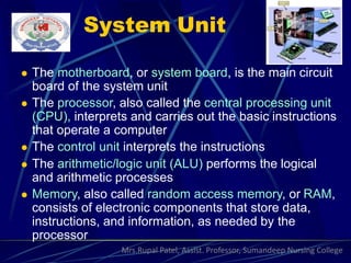 Basic computer concepts | PPTX | Operating Systems | Computer Software and Applications