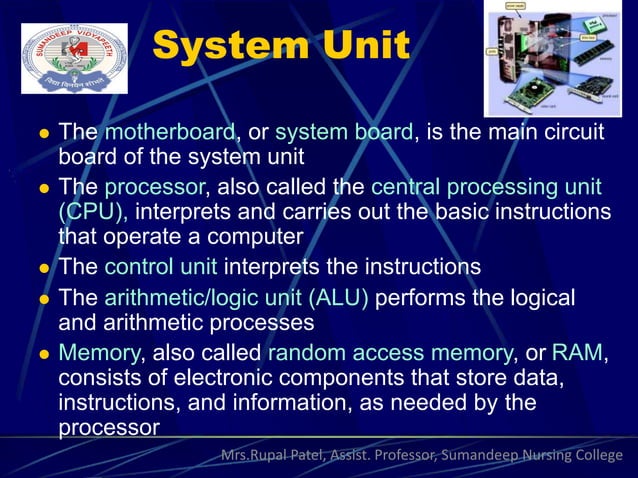 Basic computer concepts | PPTX | Operating Systems | Computer Software ...