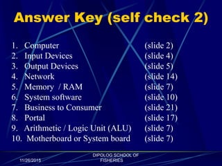 Basic computer concepts | PPTX
