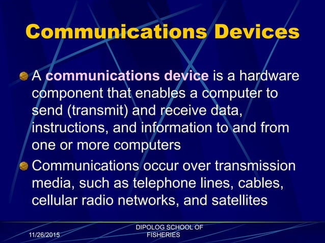 Basic computer concepts | PPTX