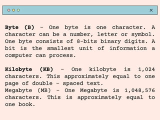 Basic Computer Concepts and Computer Operating Systems.pptx