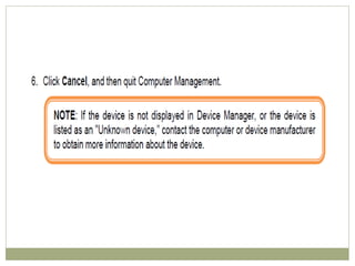 Basic computer configuration setup | PPTX