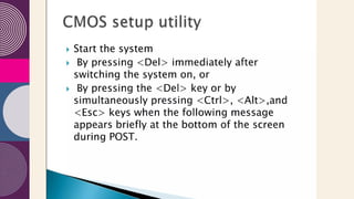 BASIC COMPUTER CONFIGURATION SET UP - FINAL.pptx