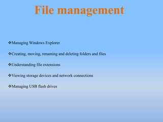 Basic computer course | PPTX