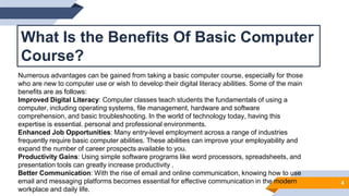 basic computer course | PDF
