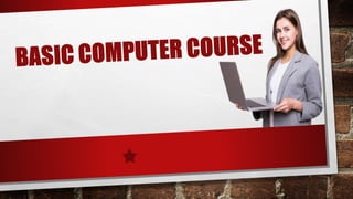 Basic Computer Course in Khanna for students | PPT