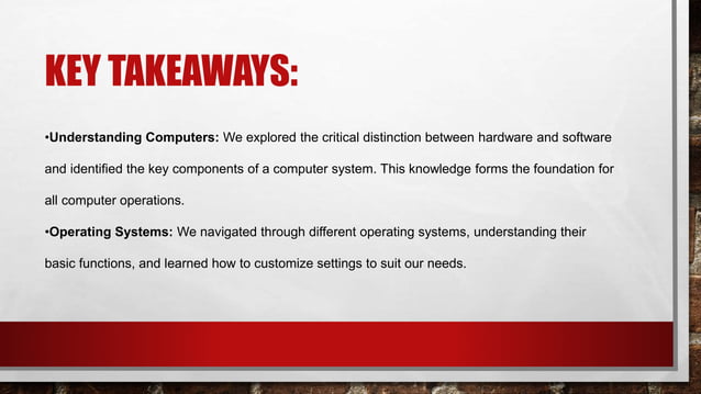 Basic Computer Course in Khanna for students | PPT