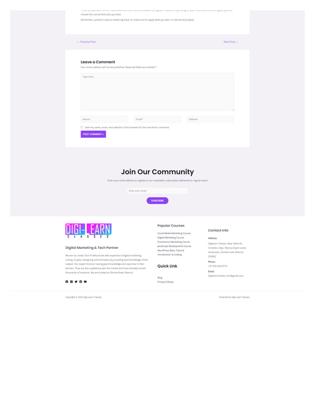 Basic Computer Course in Meerut - Digilearnclasses.pdf