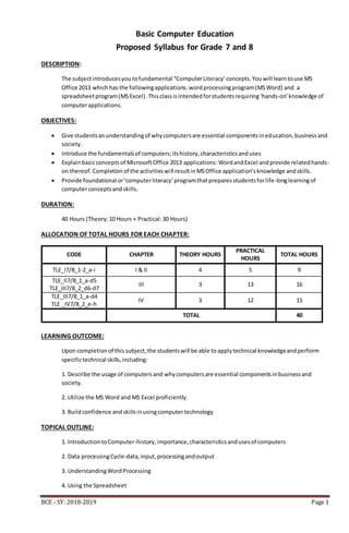 Basic Computer Education Syllabus.docx