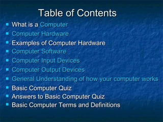 Basic computer for_small_business by rajesh valangaiman | PPT