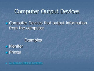 Basic computer for small business | PPT