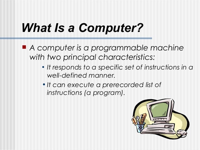 Basic computer fundamentals