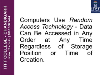 Basic computer fundamentals_itft college chandigarh,india | PPT