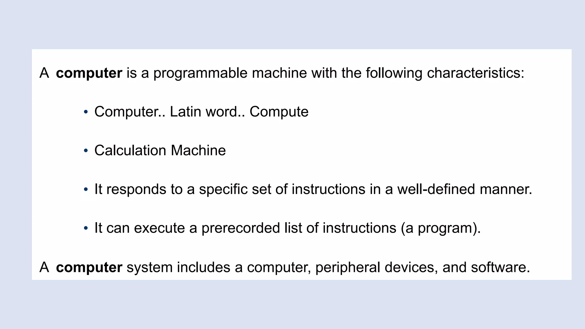 Basic computer fundamentals | PPT