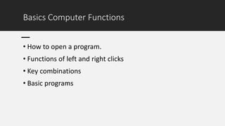 Basic computer fundamentals | PPT