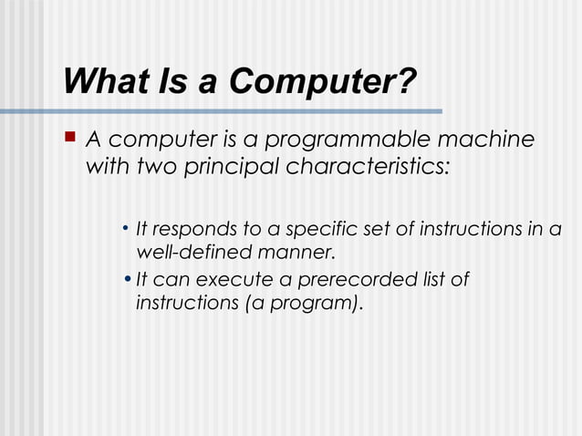 Basic computer fundamentals (1) | PPT | Operating Systems | Computer ...