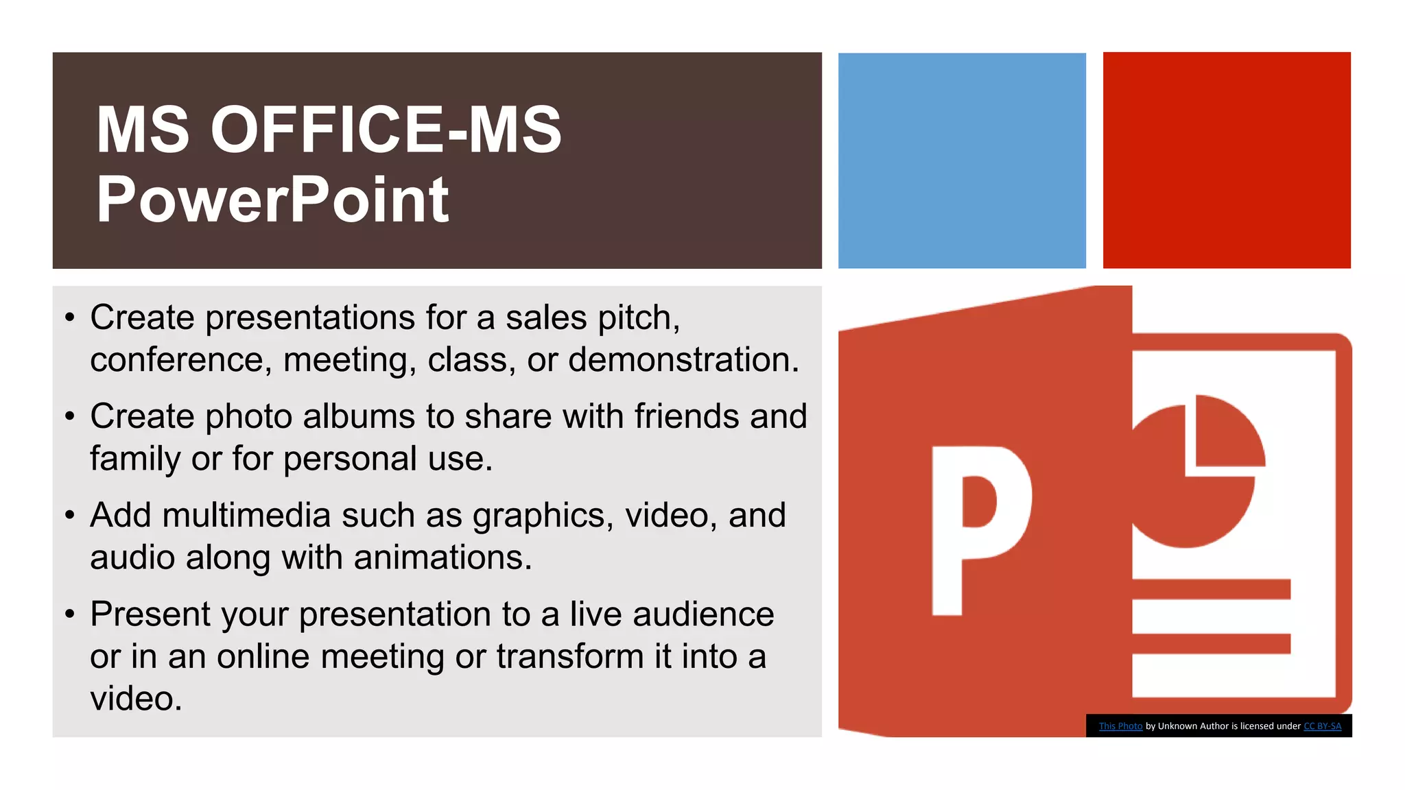 Basic computer fundamentals _MS Office | PPTX