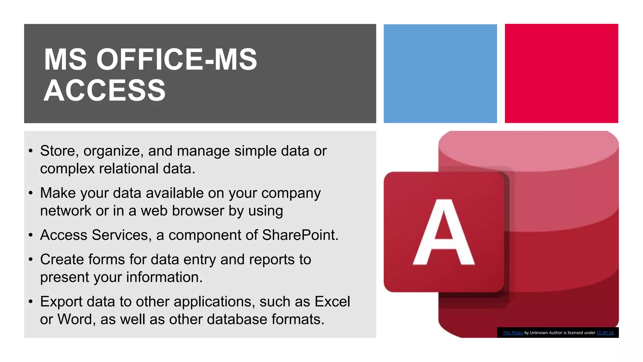 Basic computer fundamentals _MS Office | PPTX