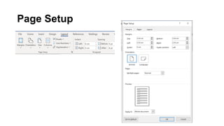 Basic computer fundamentals_Microsoft Word | PPTX | Desktop Publishing ...