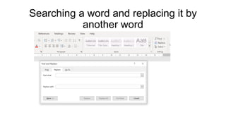 Basic computer fundamentals_Microsoft Word | PPTX | Desktop Publishing ...