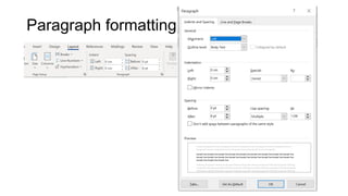 Basic computer fundamentals_Microsoft Word | PPTX | Desktop Publishing ...