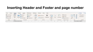 Basic computer fundamentals_Microsoft Word | PPTX | Desktop Publishing ...