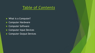 Basic computer information | PPTX