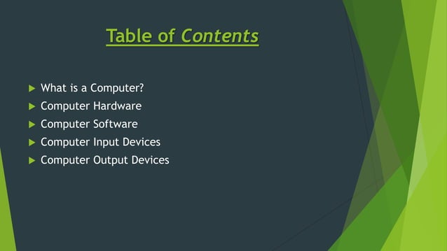 Basic computer information | PPTX | Computer Peripherals | Computing