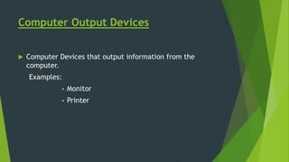 Basic computer information | PPTX