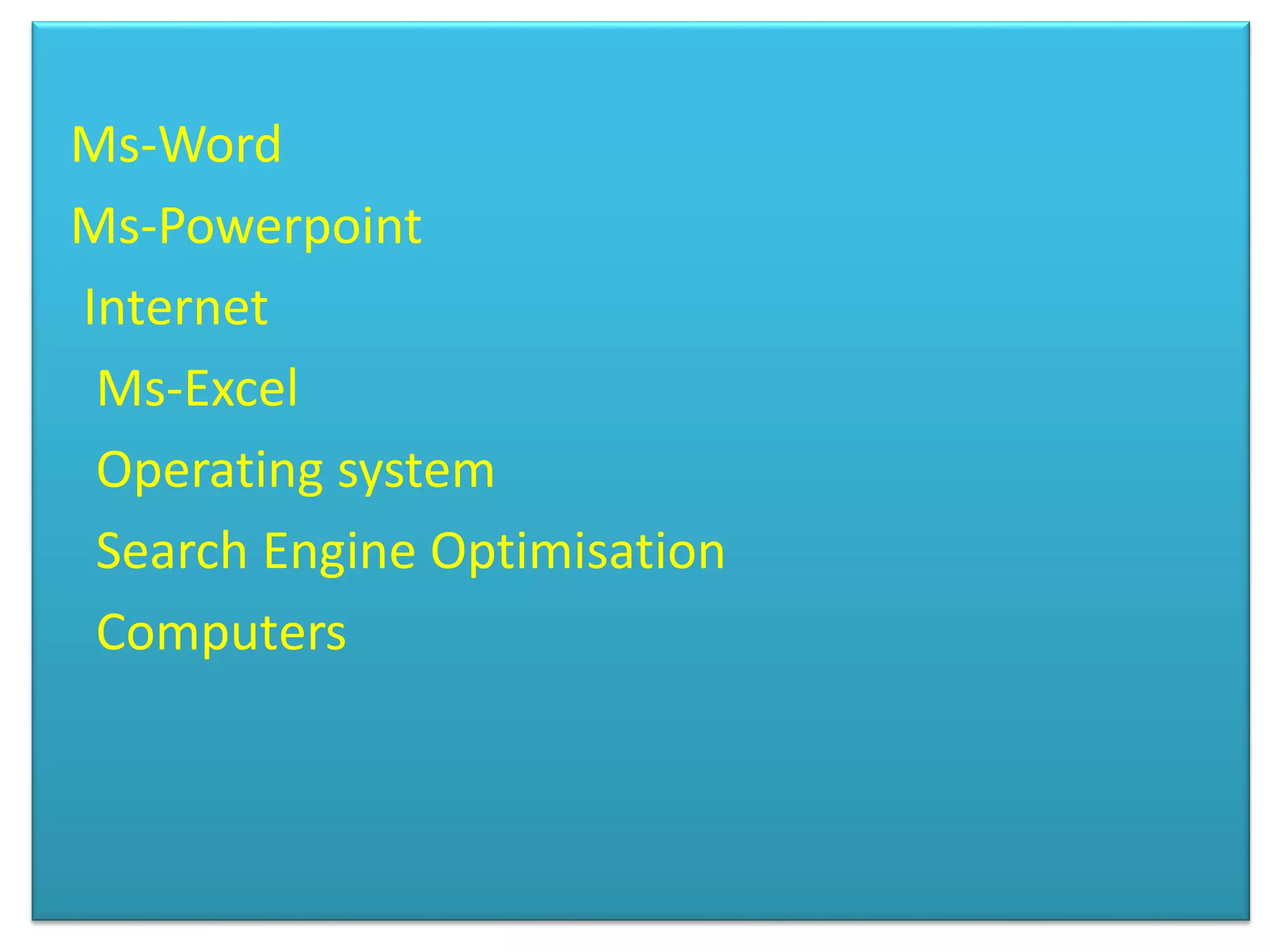 Basic computer knowledge | PDF