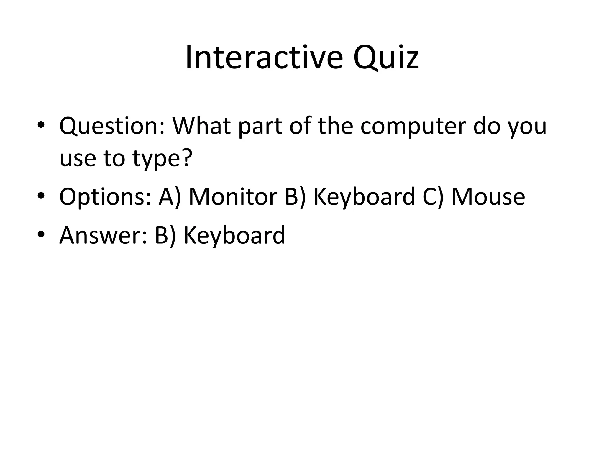 Basic_Computer_Knowledge_for_Kids pptttt | PPT