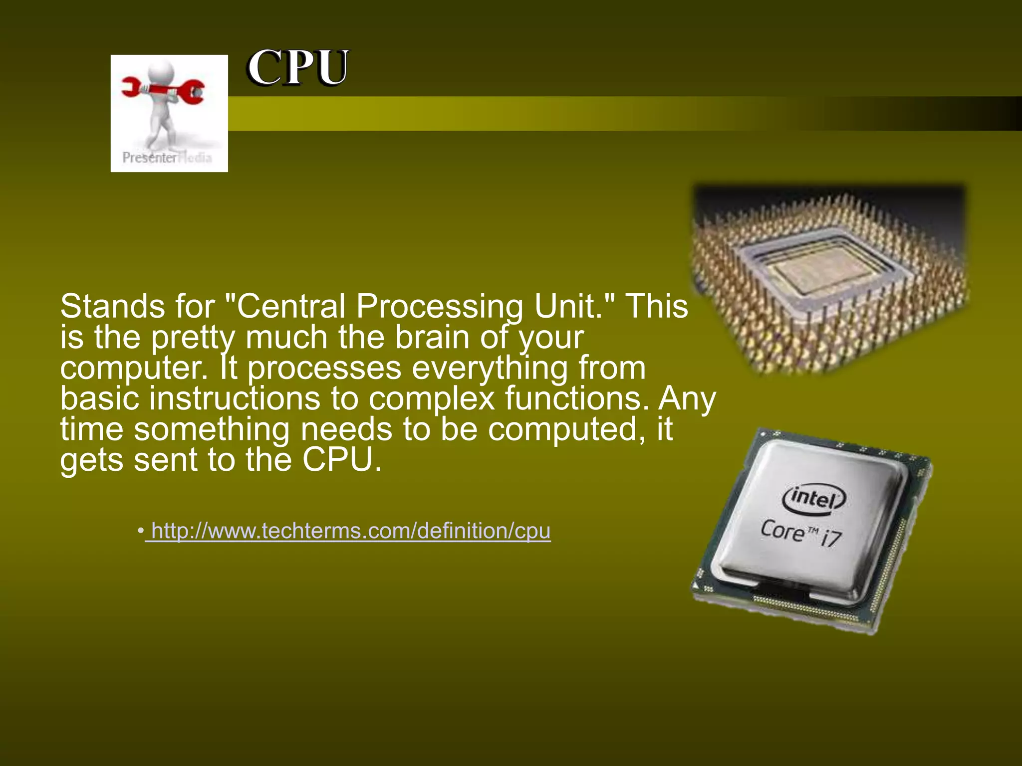 Basic Computer Operation | PPTX