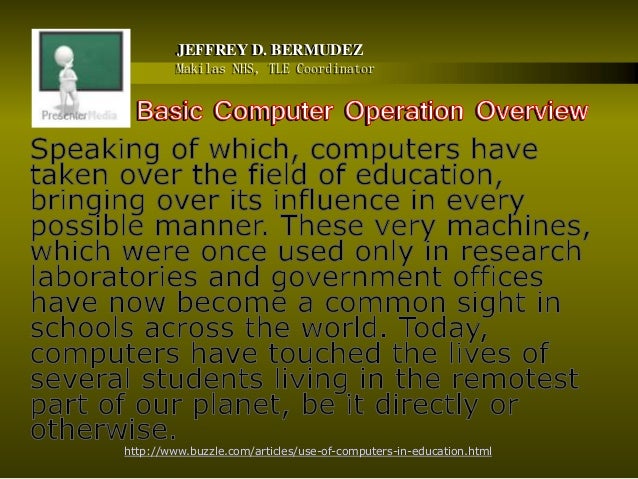 Basic Computer Operation