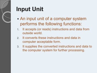 Basic computer organisation | PPTX