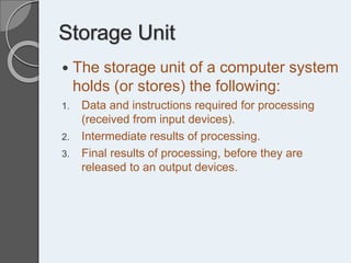 Basic computer organisation | PPTX