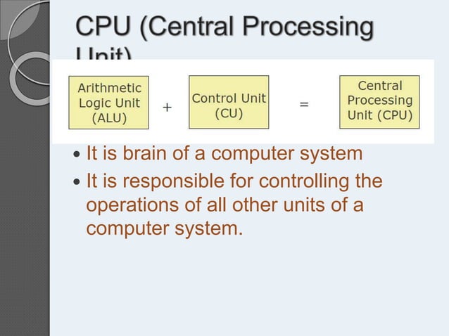 Basic computer organisation | PPTX | Operating Systems | Computer Software and Applications