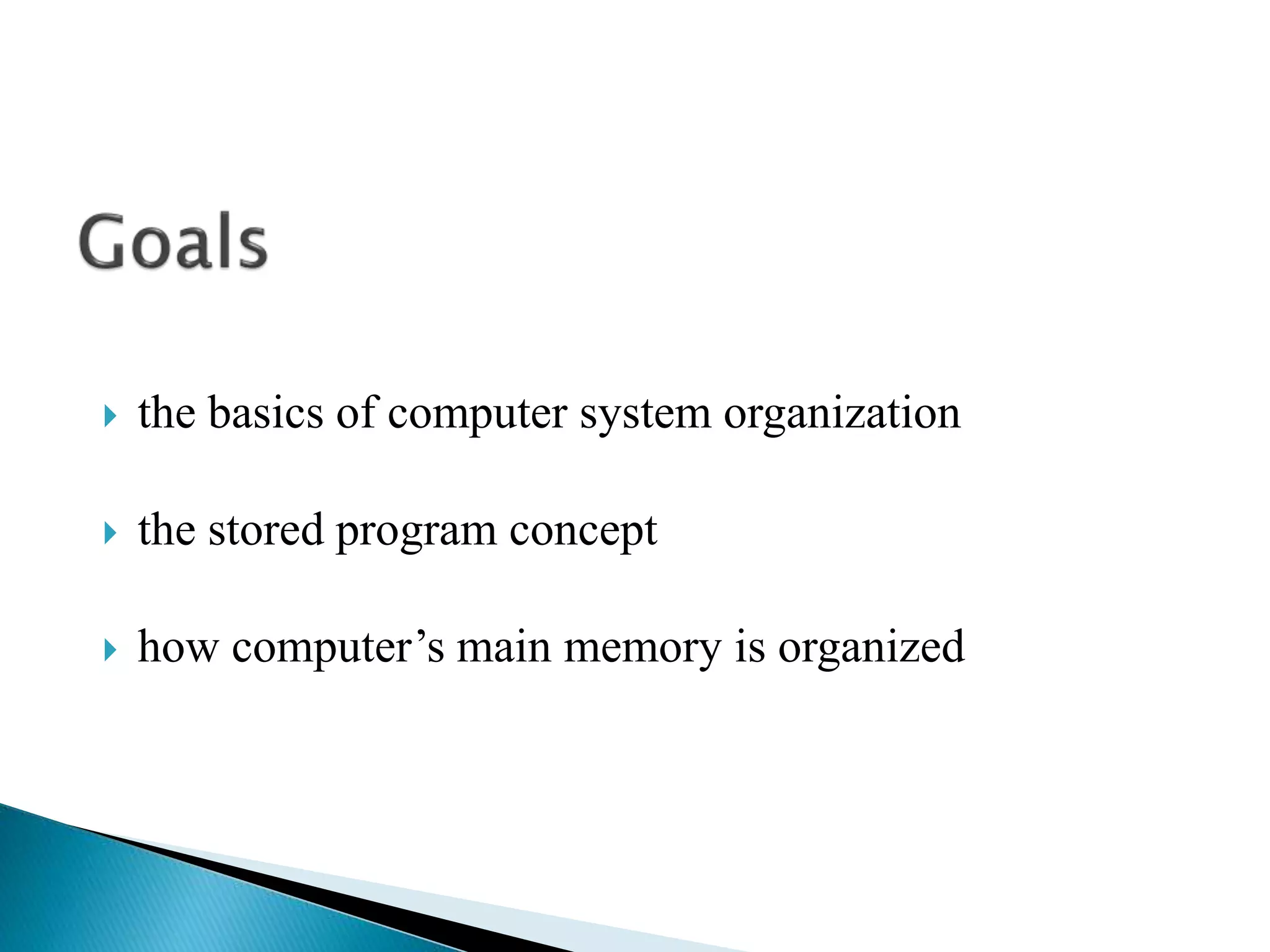 Basic computer organization | PPT