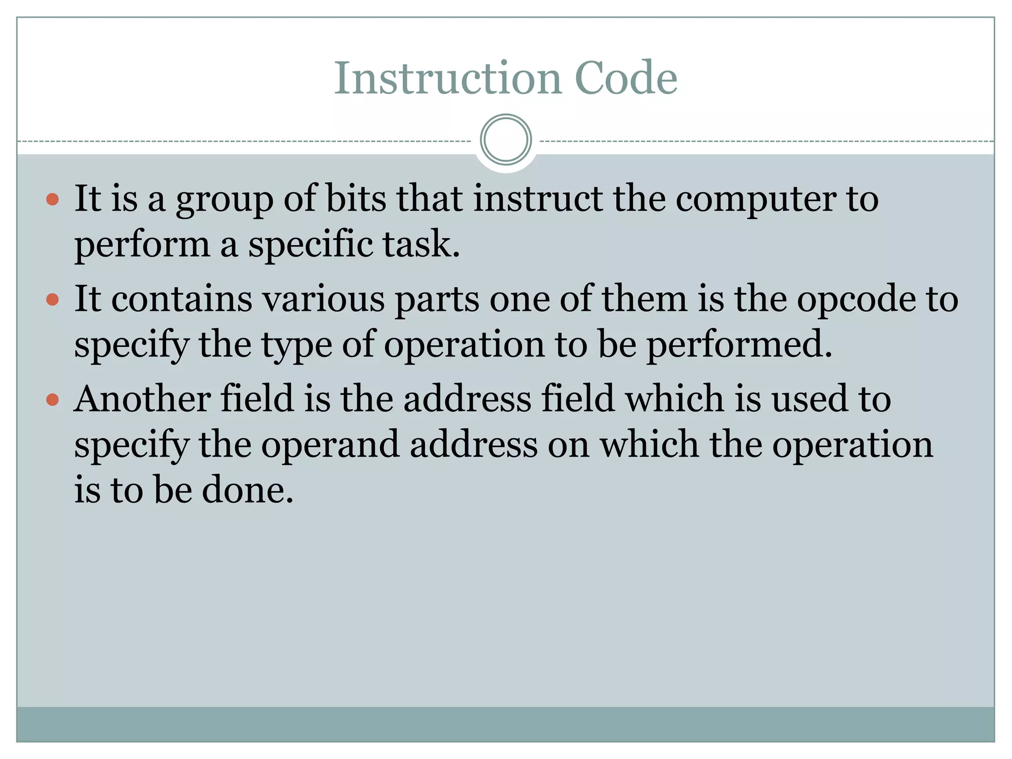 Basic Computer Organization and Design | PPTX