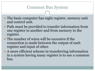 Basic Computer Organization and Design | PPTX