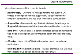 Basic computerparts | PPT