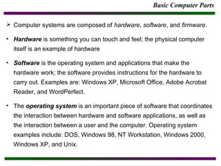 Basic computerparts | PPT