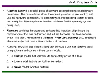 Basic computerparts | PPT