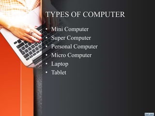Basic computer ppt | PPT