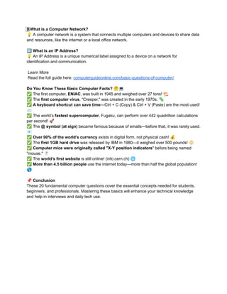 Basic Computer Questions with Answers.pdf