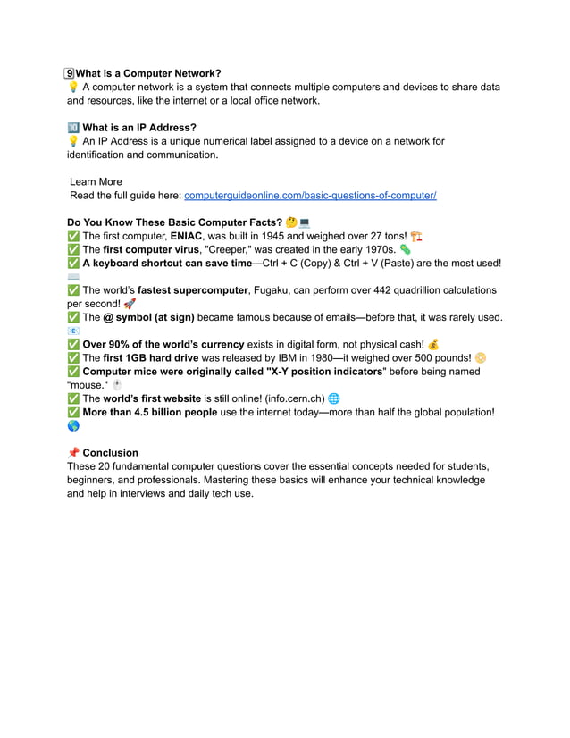 Basic Computer Questions with Answers.pdf