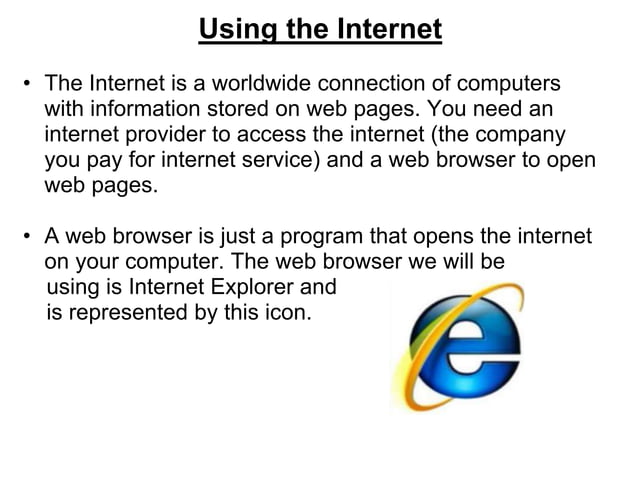 Basic Computer Training | PPTX | Internet for Beginners | Internet