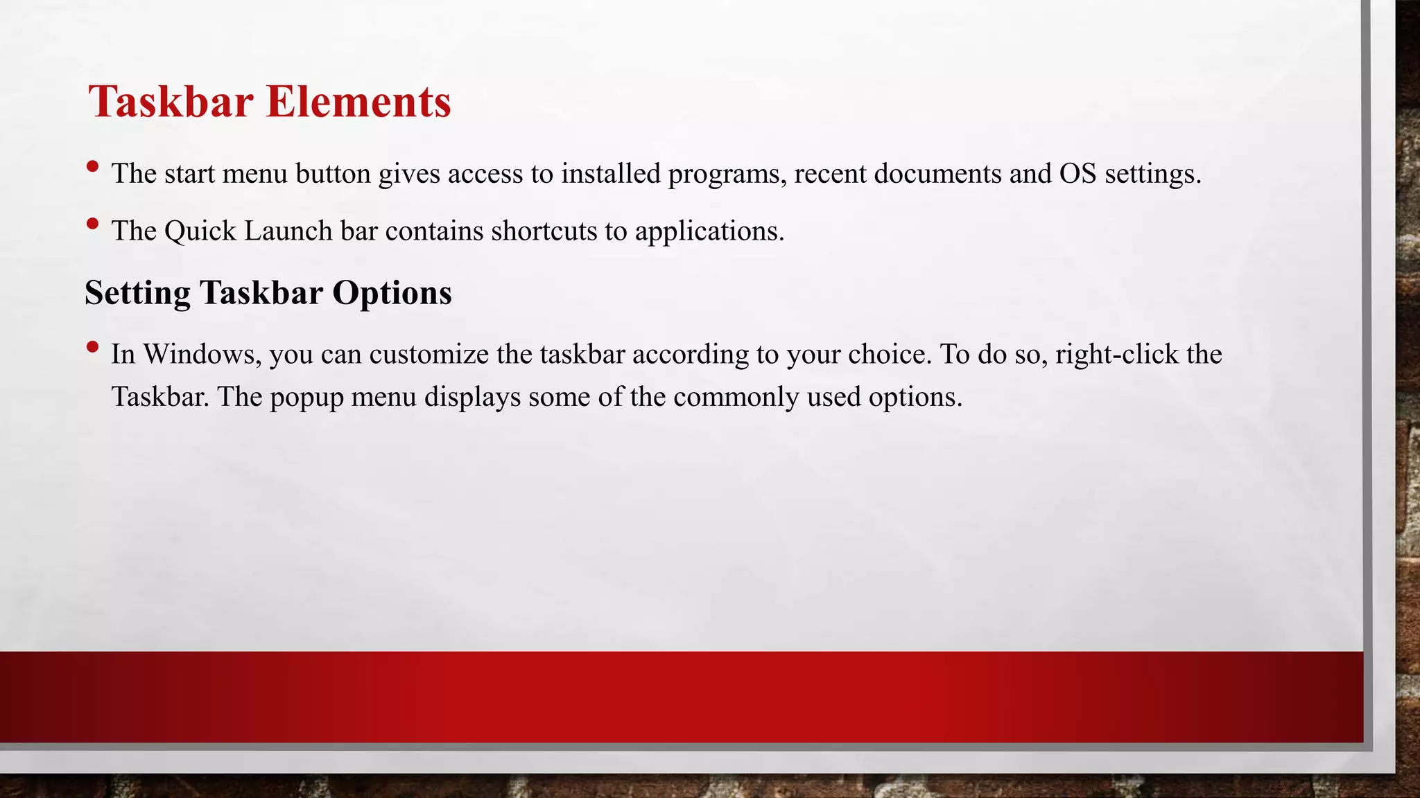 Basic Computer Skill P2 Pptx